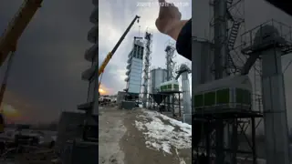 Wangu Grain Dryer Tower Successfully Installed in Kazakhstan