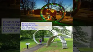 Interactive LED Circle Public Art Sculpture