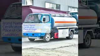 Mobile Fuel Tank Truck 5000 Liters Efficient Delivery