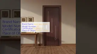 WPC Hollow Door Superior Strength Stability Energy Saving