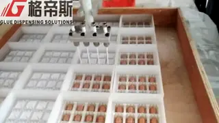 4-head Dispensing Solution for Electronic Component