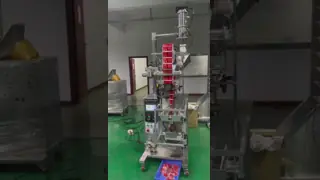 Ganoderma Spore Powder Packaging Machine | 2g 3 Side Seal Sachet Packing with Vacuum Feeder
