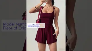 2026 Summer Jumpsuit Shorts Loose Fit