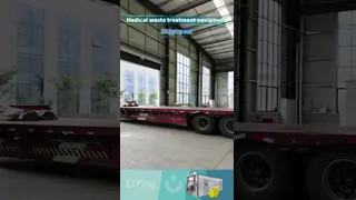 Delivery of biological hazardous waste treatment equipment MDU-5