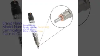 Truck Fuel Injector 0445120368 OEM Common Rail