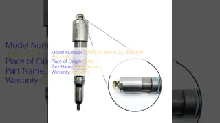 New Fuel Injector 20R5075 4563509 for Excavator C9.3