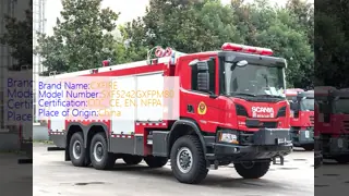 8000L Fire Truck for Tough Jobs