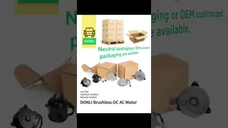 Fan motors, motors