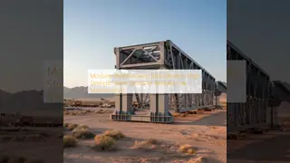 Steel Bridges 1000 Ton Seismic