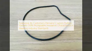 Custom Rubber Gaskets Precision Fit OEM Quality