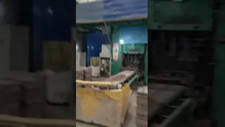 Refractory brick production line