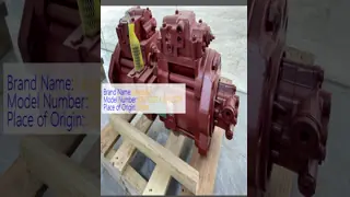 Excavator Hydraulic Pump Upgrade