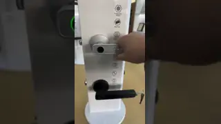 Qleung Smart Handle Lock S604N Fingerprint Password Card Key Unlocking Tuya Smart Home Lock