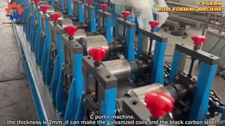 Stud And Track Roll Forming Machine