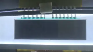 custom va type segment lcd display for speedometer
