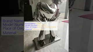 Modern Stainless Steel Sculpture 1.5m High
