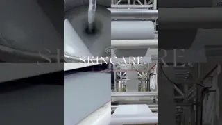 PU Coated Fiberglass Fabric Heat Fire Protection