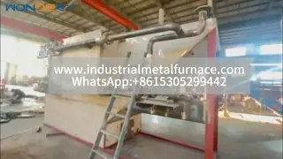 Continuous Electrical Resistance Mesh Belt Heat Treatment Furnace for Metal Parts – Energy-Saving