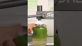 Manual can sealing pressing machine