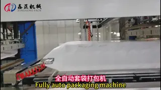 Fully Automatic Empty Bottle Bagging Machine for PET Bottles