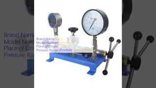 Pressure Gauge Calibration Made Easy
