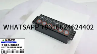 KBZE 21Q6-30601 HYUNDAI EXCAVATOR 21Q630601 MEMBRANE SWITCH ASSY FOR R140-9 R160-9 R180-9 R210-9 R30