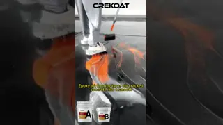 Epoxy resin art floor paint | Rich in color, seamless integrated molding