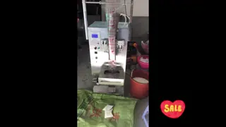 20cm Film Width Back-sealing Pneumatic Liquid Packing Machine