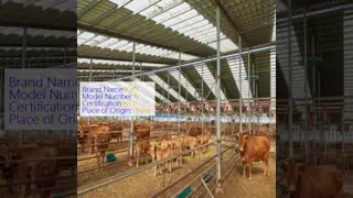 Modern Cattle Shed Design for Efficient Farming