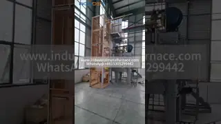 5 Tons/Hour Continuous Gas Aluminum Melting Furnace | For Aluminum Ingot & Die Casting Industry