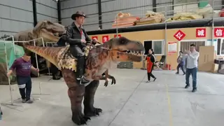 Giant T-Rex Costume Ride Realistic Animatronic