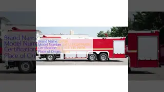 Sinotruk HOWO Fire Truck 18000L Water Foam