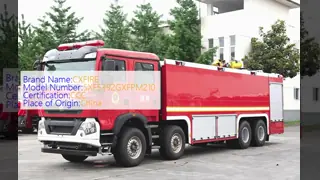Heavy Duty Fire Truck 18300L Water Tank