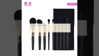 Goat Hair Makeup Brushes Soft Precision Application