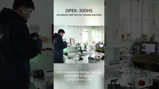 OPEK-300HS Automatic Hat Sewing Machine