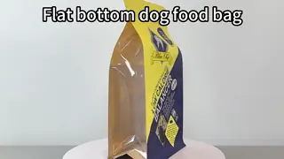 Custom Pet Food Bags Stand Up Pouch Resealable