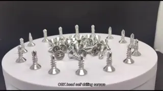 csk cross slot self drilling screws