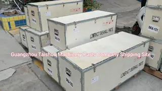 Guangzhou Taishuo Machinery Parts Company's container loading site