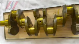 Yanmar 4TNV94 Crankshaft Forged Steel Excavator Part