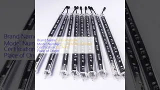 DMX 3D Meteor Tube Lights Stunning Effects