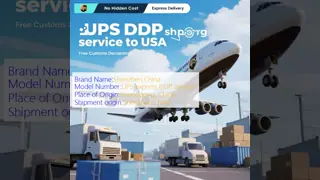 UPS DDP USA Shipping No Hidden Fees Door to Door