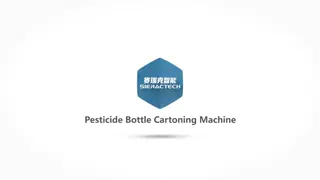 Pesticide Bottle Cartoning Machine
