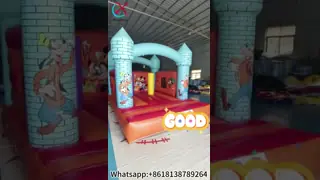 Mickey Castle Bounce House Kids Party Fun