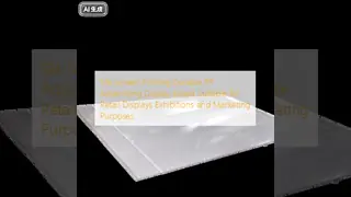 Durable PP Advertising Board Silk Screen Printing