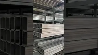 Zhaotai Stainless Steel — Real Shot of Square Bar Product Shelves in Our Workshop