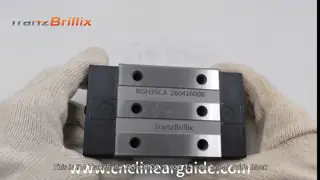 TranzBrillix RGH35CA Roller Linear Guide Block | Size 35 Square Standard Block