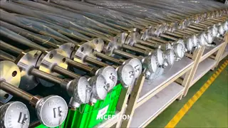 LEADKIN Flanged Thermocouples: Plug-and-Play Industrial Temperature Measurement Components