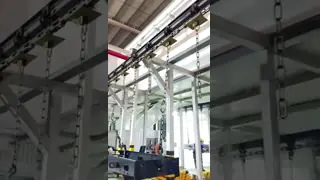 Heavy-Duty Overhead Conveyor Coating Line for Vehicle Chassis