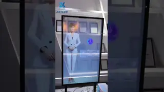 55 Inch Transparent OLED Touch Screen Future Display