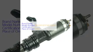 Mitsubishi 6M60 Fuel Injector 095000-0212